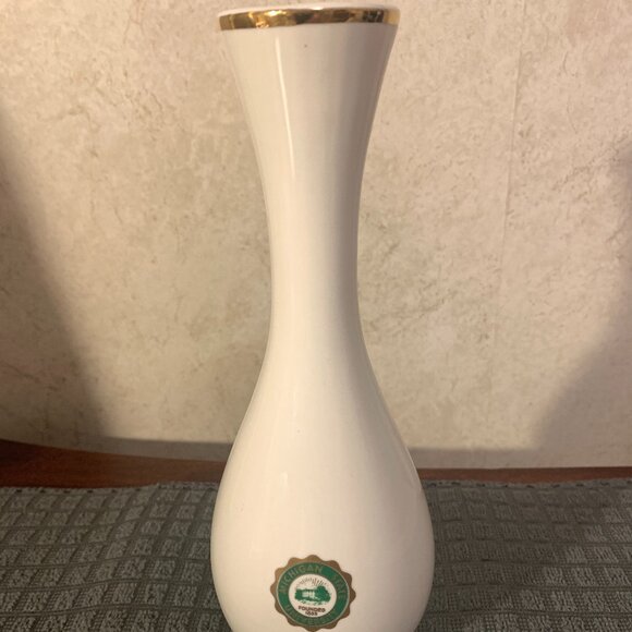 Accents | Vintage Msu Michigan State University Ceramic Bud Flower Vase ...